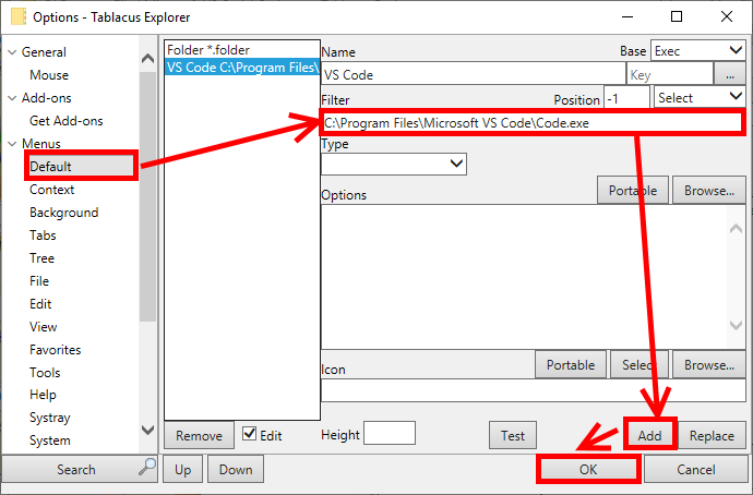 Is it possible to disable executing of application? · Issue #224 · tablacus/TablacusExplorer ...