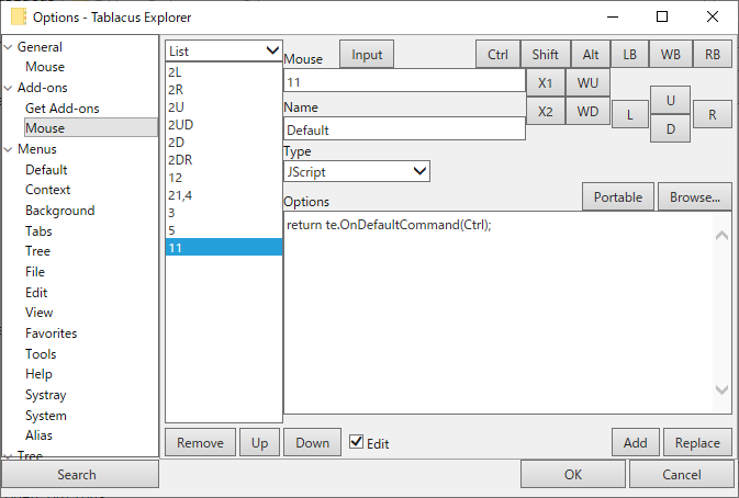 double clicking on folder · Issue #236 · tablacus/TablacusExplorer · GitHub