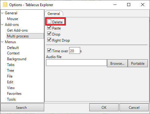 delete permanently with shift + del · Issue #261 · tablacus/TablacusExplorer · GitHub
