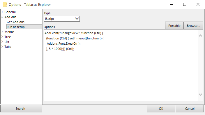 Different font sizes in tabs · Issue #294 · tablacus/TablacusExplorer · GitHub