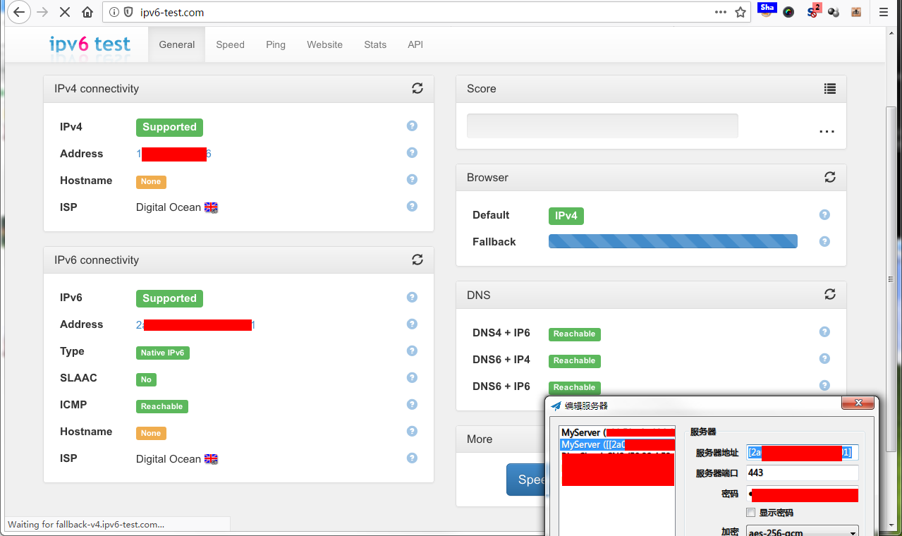 win10 1809 ipv6不支持 · Issue #2079 · shadowsocks/shadowsocks-windows · GitHub