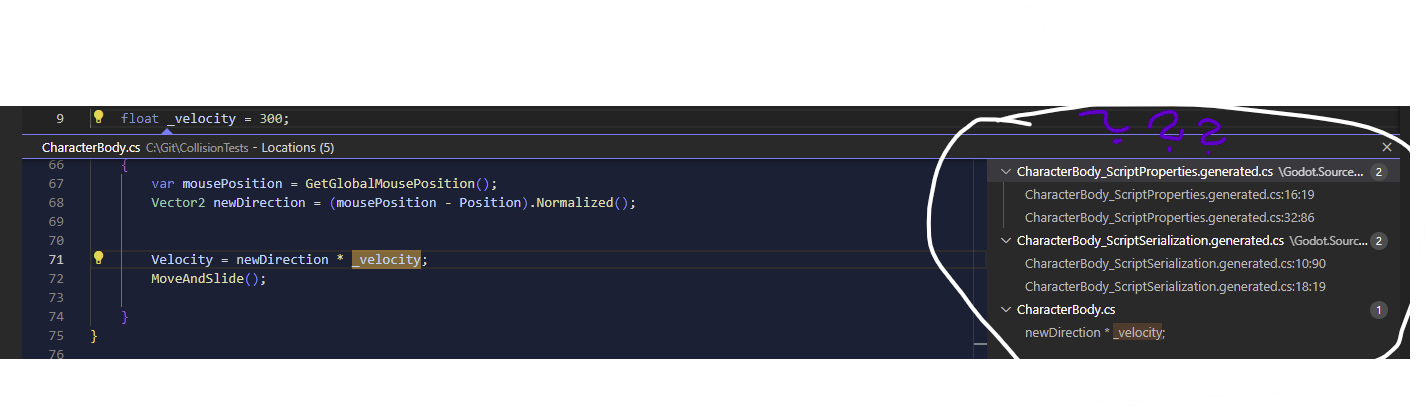 Using C# and Visual Studio Code produces weird references in the VSCode editor · Issue #81585 ...