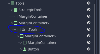C# Casting Node to VBoxContainer fails (also GetNode() returns null on a valid path, fails to ...