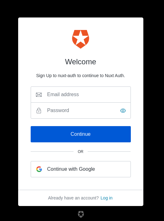 signUpWith() -> open default signUp flow in Auth0 · Issue #233 · nuxt-community/auth-module · GitHub