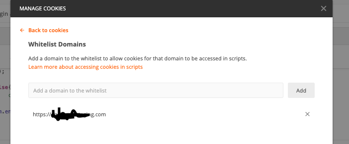 Delete cookies programmatically · Issue #3312 · postmanlabs/postman-app-support · GitHub