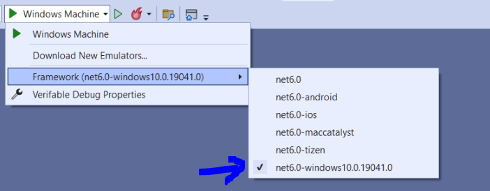 "\bin\Debug\net6.0-windows10.0.19041\win10-x64\xxxxx.appxrecipe" is missing or malformed ...