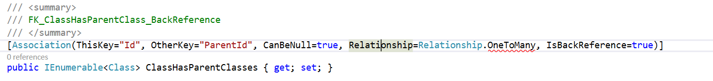 Table named "Relationships" · Issue #1586 · linq2db/linq2db · GitHub
