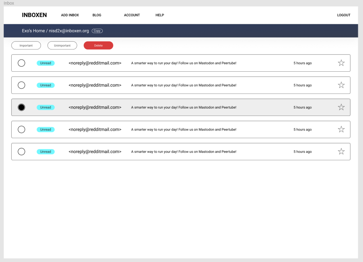 #389 - Better Design - Inboxen/Inboxen - Codeberg.org