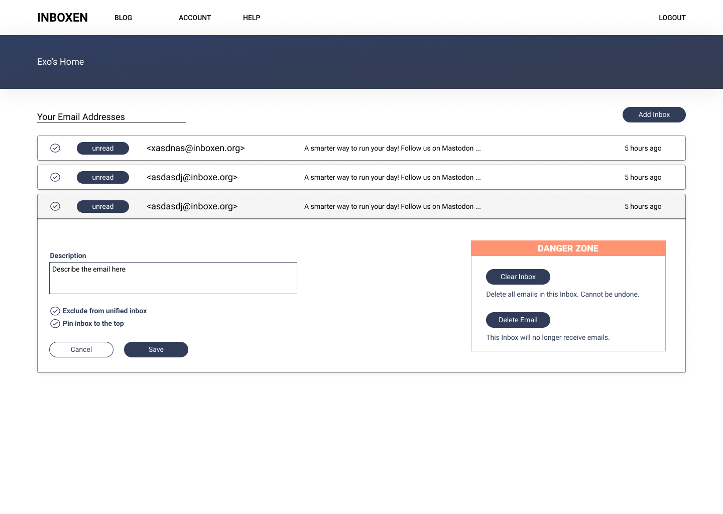 #389 - Better Design - Inboxen/Inboxen - Codeberg.org