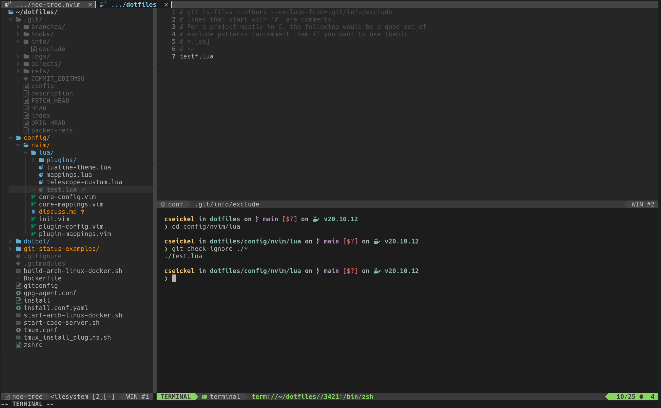 Handle files in .git/info/exclude like files .gitignore · Issue #226 ...