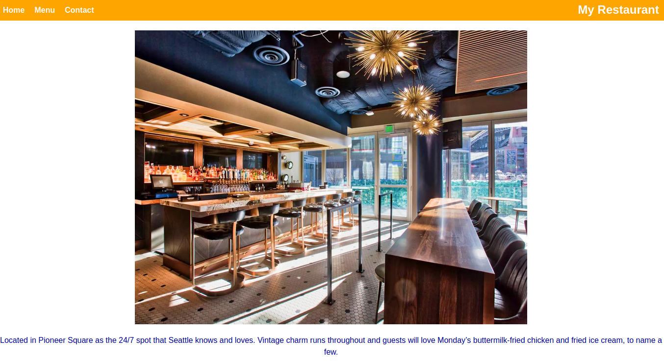 GitHub - enelesmai/js-restaurant-page: The main goal of this project is ...