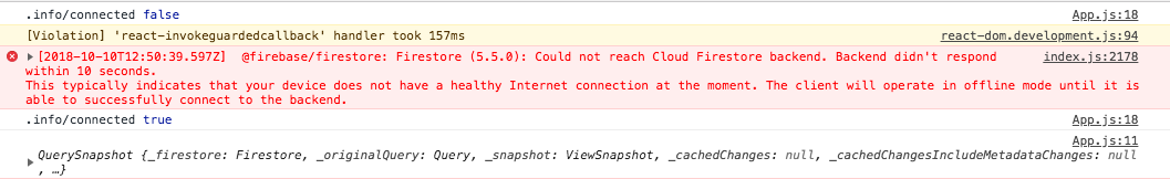 Presence detection does not handle firestore connection issues. · Issue #1300 · firebase ...