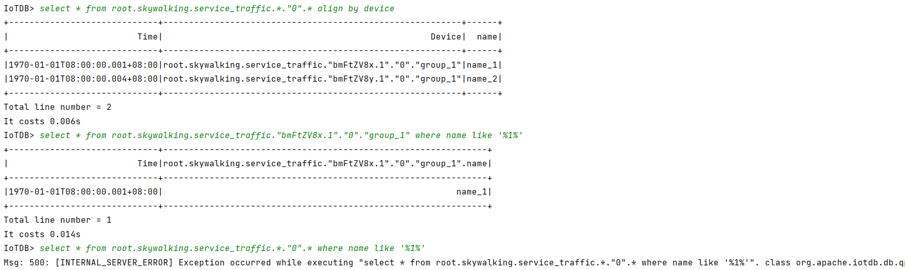 Hope fuzzy query could support multi-device · Issue #3945 · apache/iotdb · GitHub