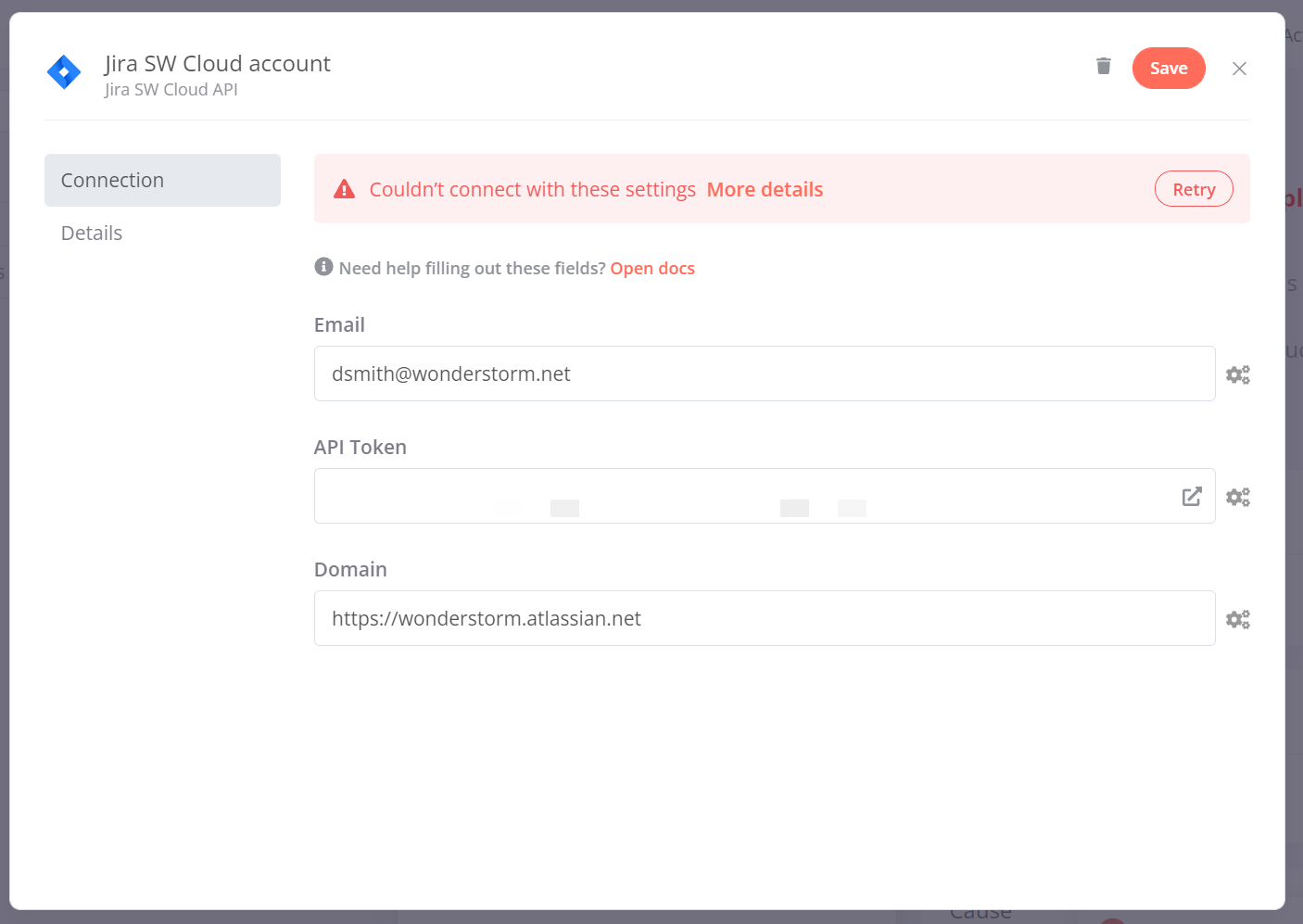 JIRA cloud authentication fails with error "Basic authentication with passwords is deprecated ...