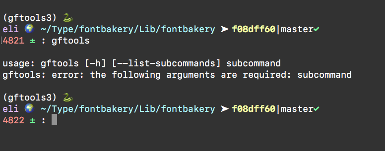 CLI main menu: needs usability improvements · Issue #75 · googlefonts/gftools · GitHub