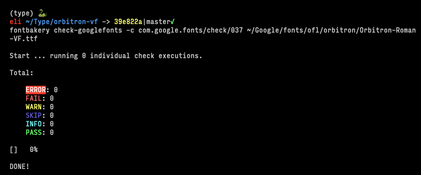 Fontbakery 0 6 3 Installed From Pypi Doesn T Run Ms Fontval · Issue 2226 · Fonttools Fontbakery