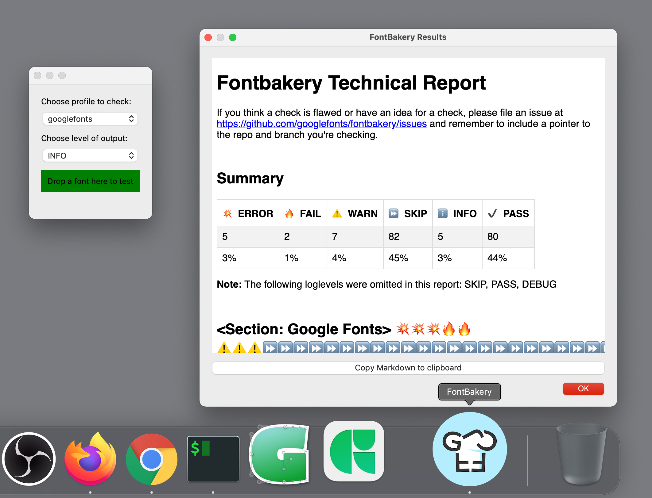 Improve design · Issue #2 · googlefonts/fontbakery-ui · GitHub