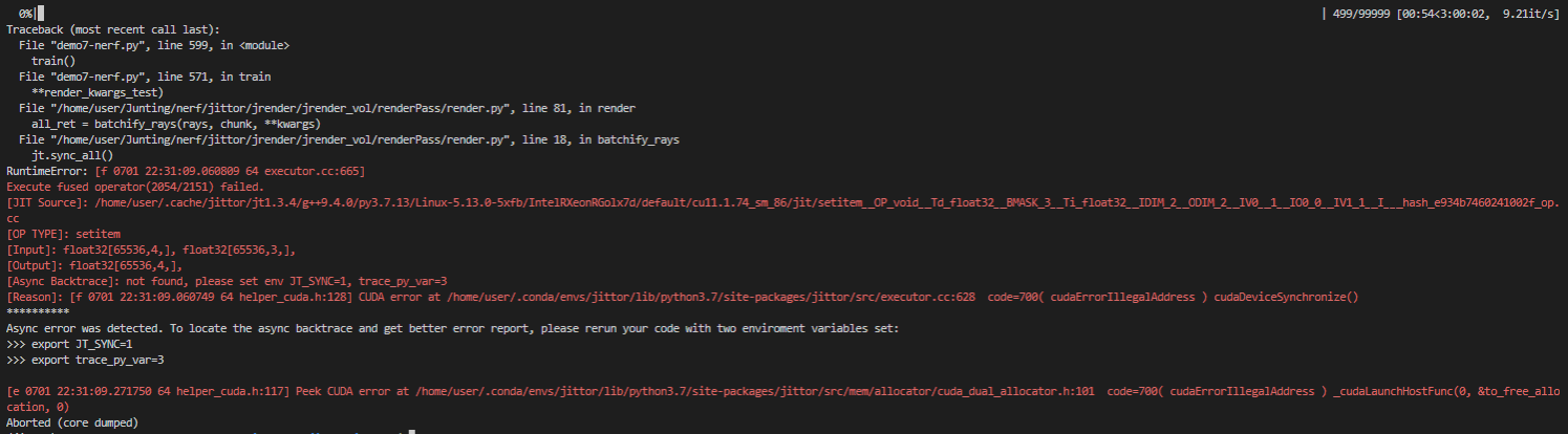 Jittor is a high-performance deep learning framework based on JIT ...