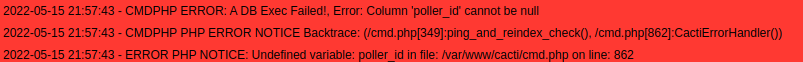 Error Php · Issue 4776 · Cacticacti · Github