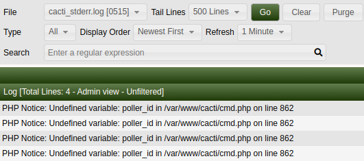 Error Php · Issue 4776 · Cacticacti · Github 1113