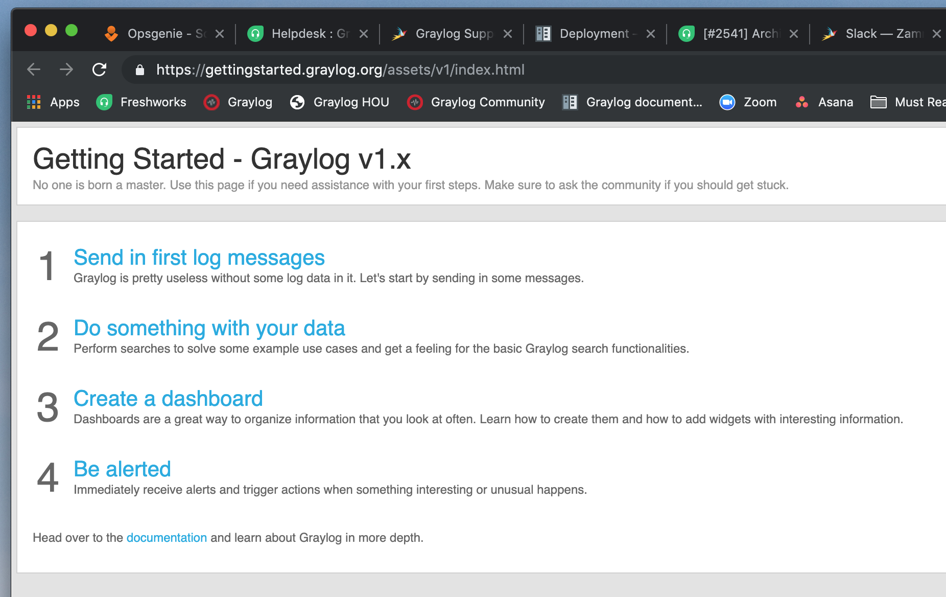 "Getting started" guide not being loaded · Issue #5943 · Graylog2/graylog2-server · GitHub