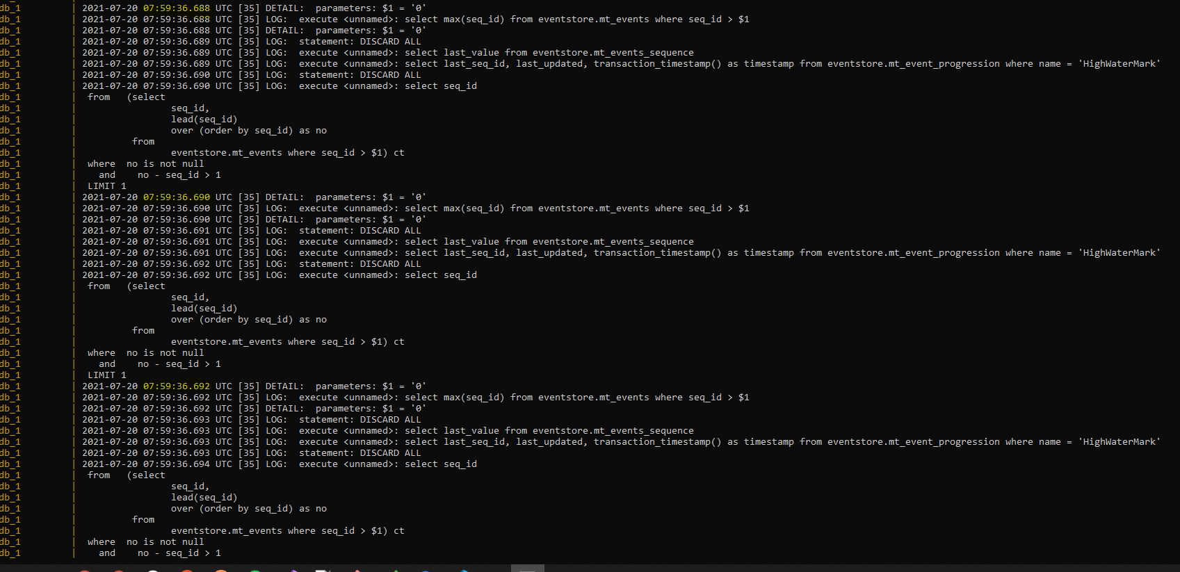 Async Daemon polls PostgresSQL too quickly · Issue #1862 · JasperFx/marten · GitHub