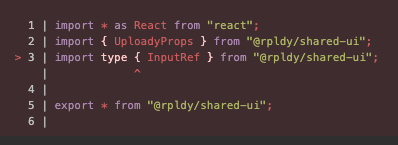 Typescript error inside @rpldy/uploady/types/index.d.ts · Issue #163 · rpldy/react-uploady · GitHub