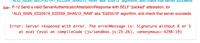 Issue with Ed25519 signature verification · Issue #252 · MasterKale/SimpleWebAuthn · GitHub