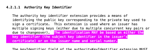 isCertRevoked cannot work for the root cert which does not include the ...