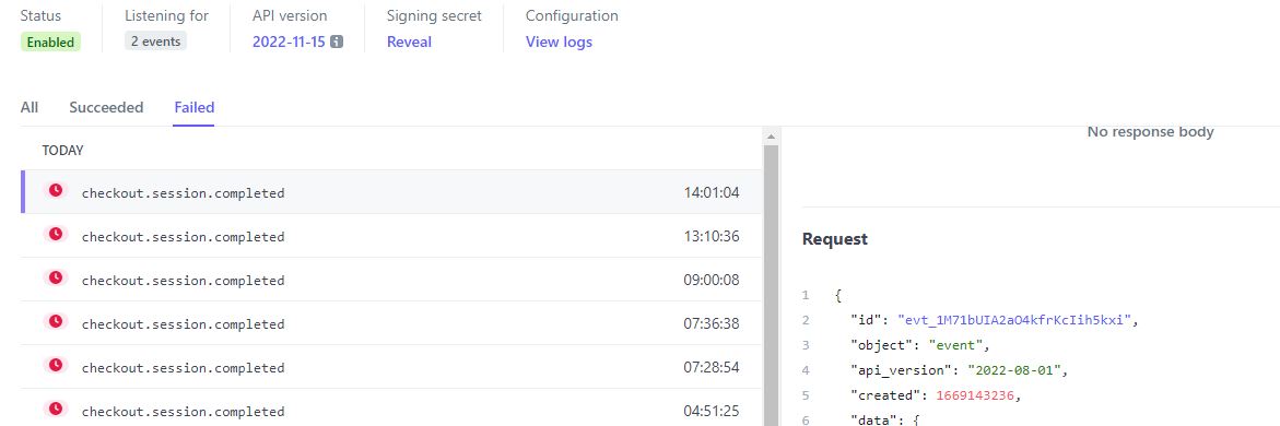 Using latest 41.1.0 with web hook using 22-11-15 API causes API type ...