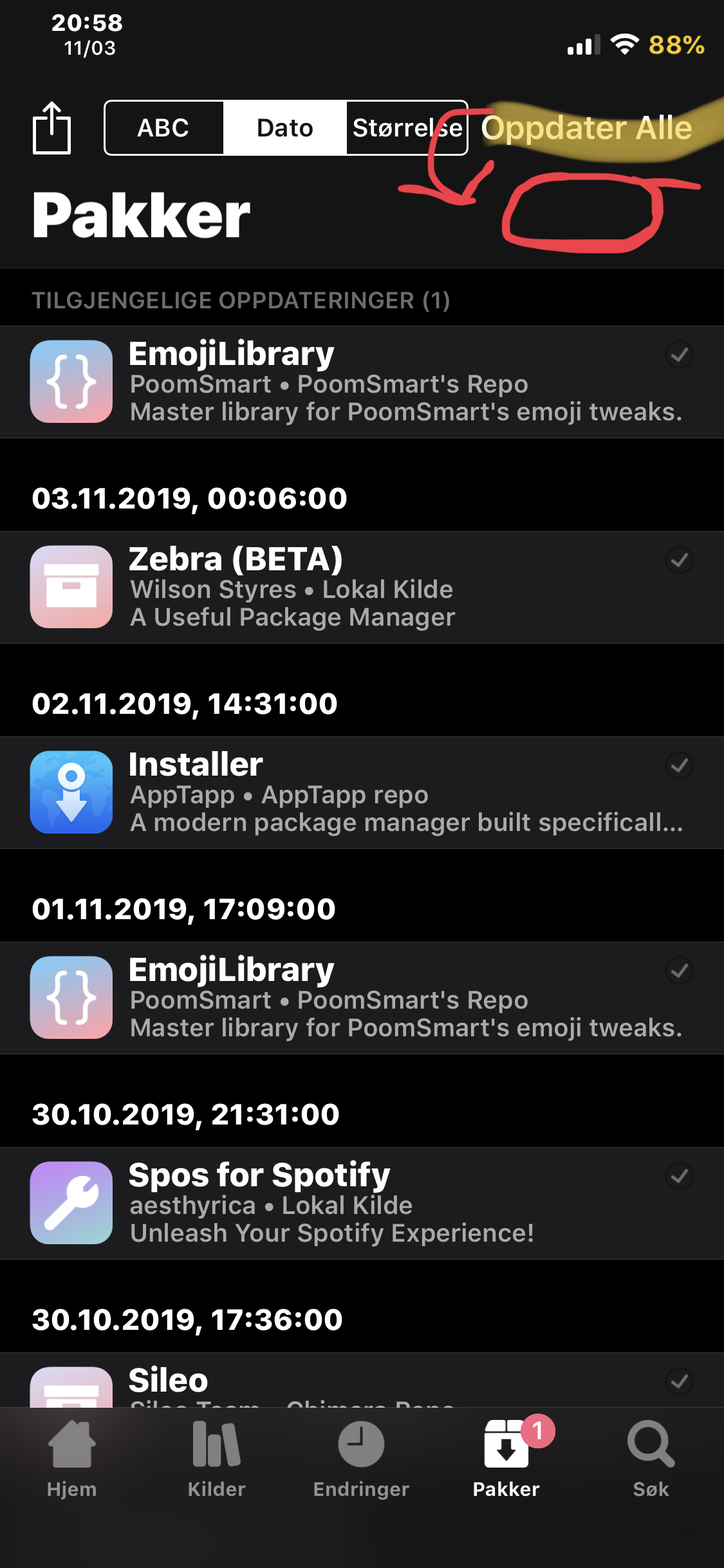 More localization UI bugs · Issue #519 · zbrateam/Zebra · GitHub