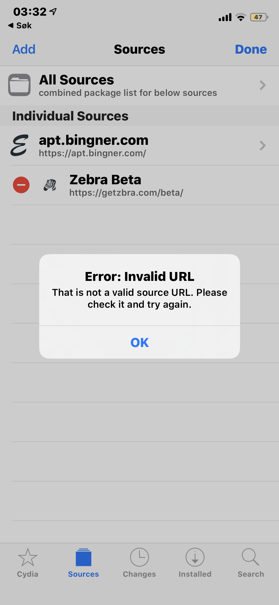 Zebra crashes when adding repo with space in front · Issue #891 ...