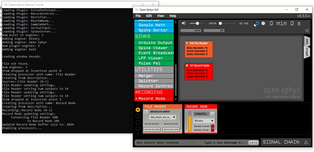Oe Gui V0554 Crashes When Record Is Pressed · Issue 508 · Open Ephysplugin Gui · Github 2990