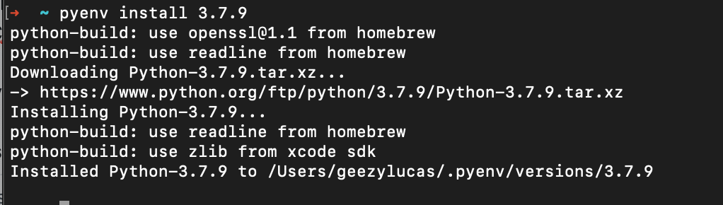 Build Failed On Macos Big Sur · Issue 1746 · Pyenvpyenv · Github