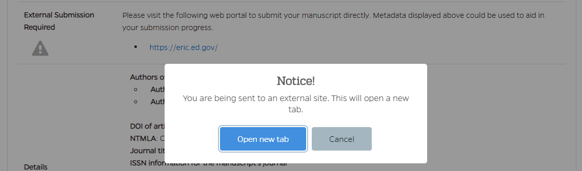 Error When Trying To Open A Link To An External Repository · Issue 1092 · Eclipse Pass Pass Ui