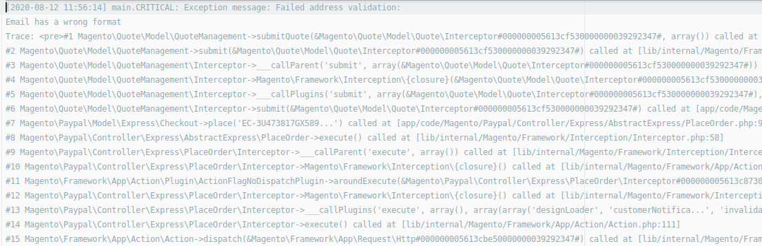 PayPal Express Checkout error "Failed address validation: %1" · Issue #29473 · magento/magento2 ...