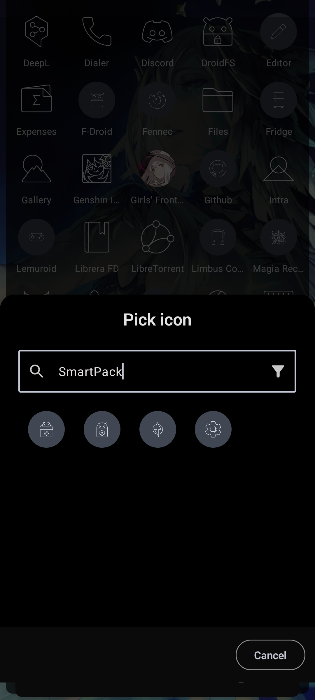 Dynamic colors persist on custom chosen icons · Issue #289 · MM2-0/Kvaesitso · GitHub
