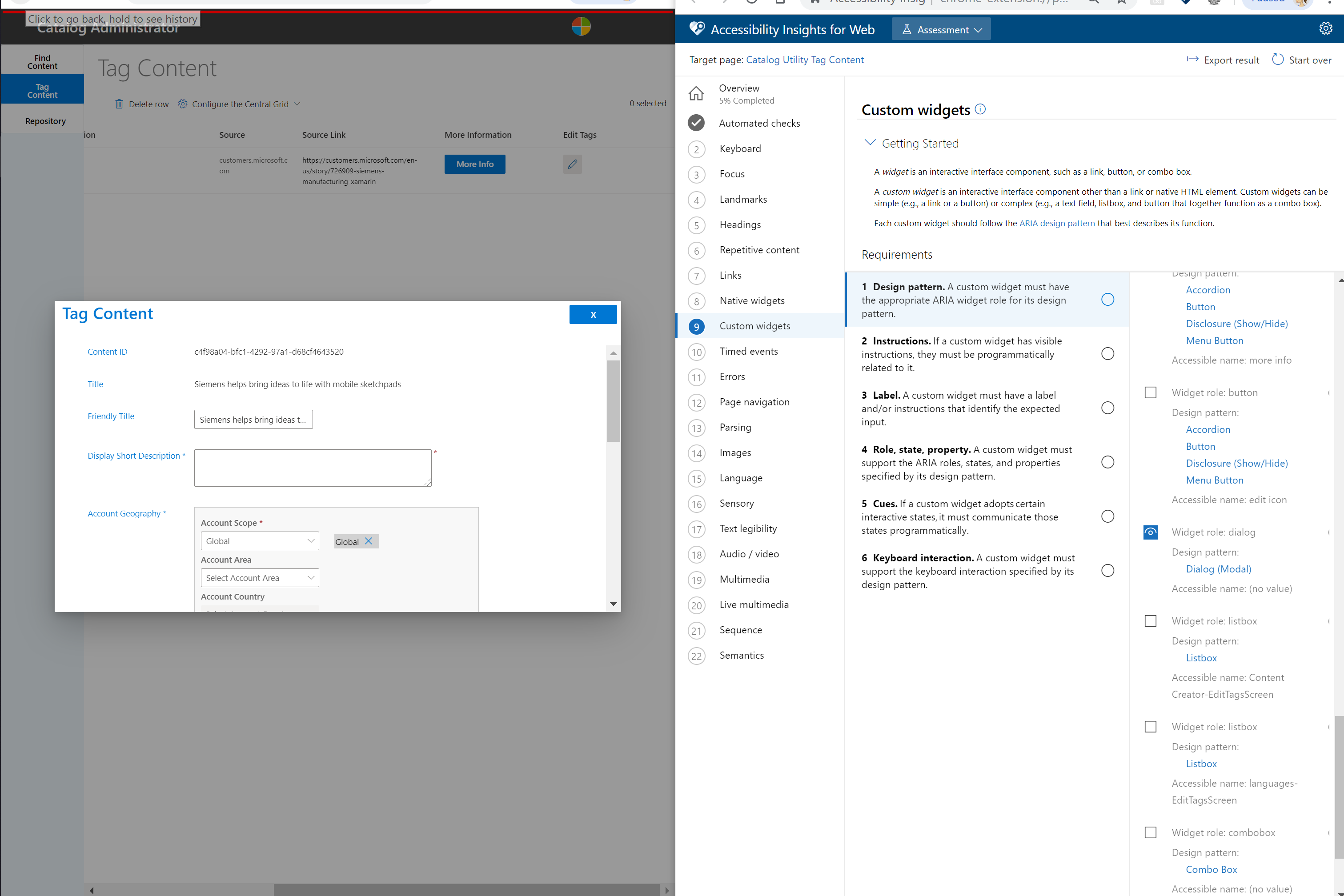 [Accessibility] Dialog has no Accessible Name · Issue #9793 · microsoft/fluentui · GitHub