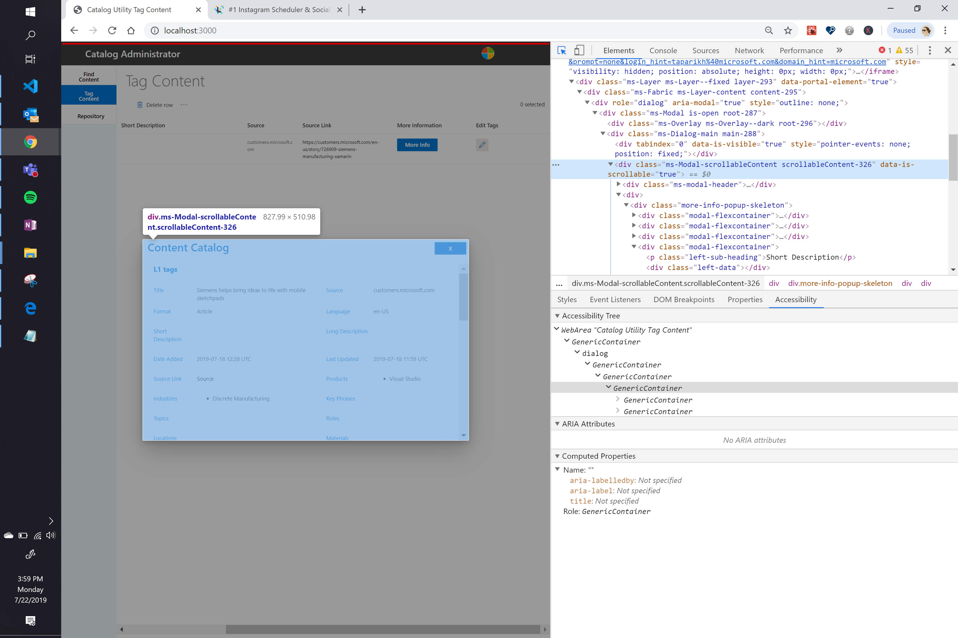 [Accessibility] Dialog has no Accessible Name · Issue #9793 · microsoft ...