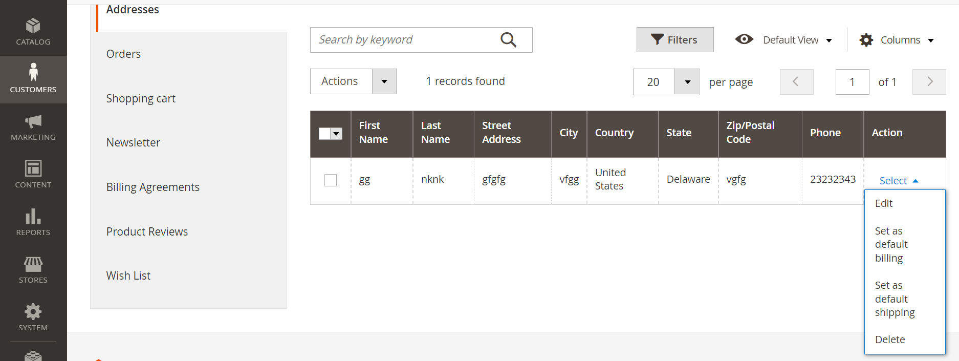 Action drop-down in grid partly hidden (but scrollable) · Issue #35955 ...
