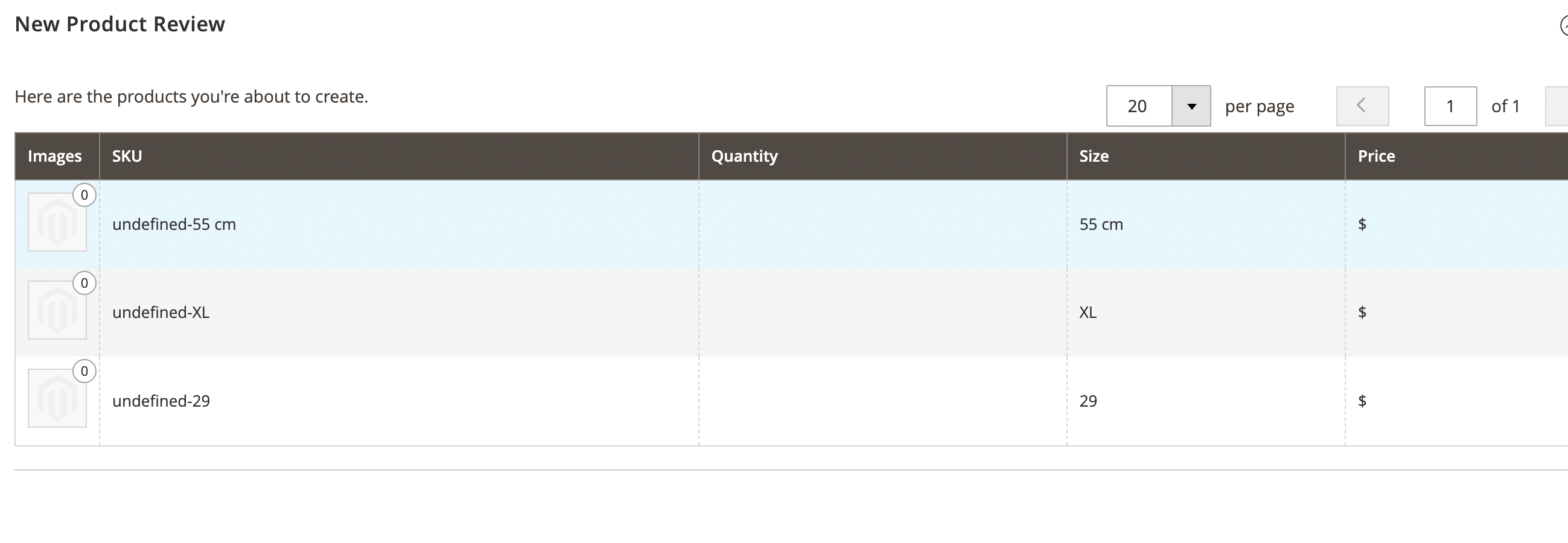 Undefined value sets in the variant's sku · Issue #36309 · magento/magento2 · GitHub
