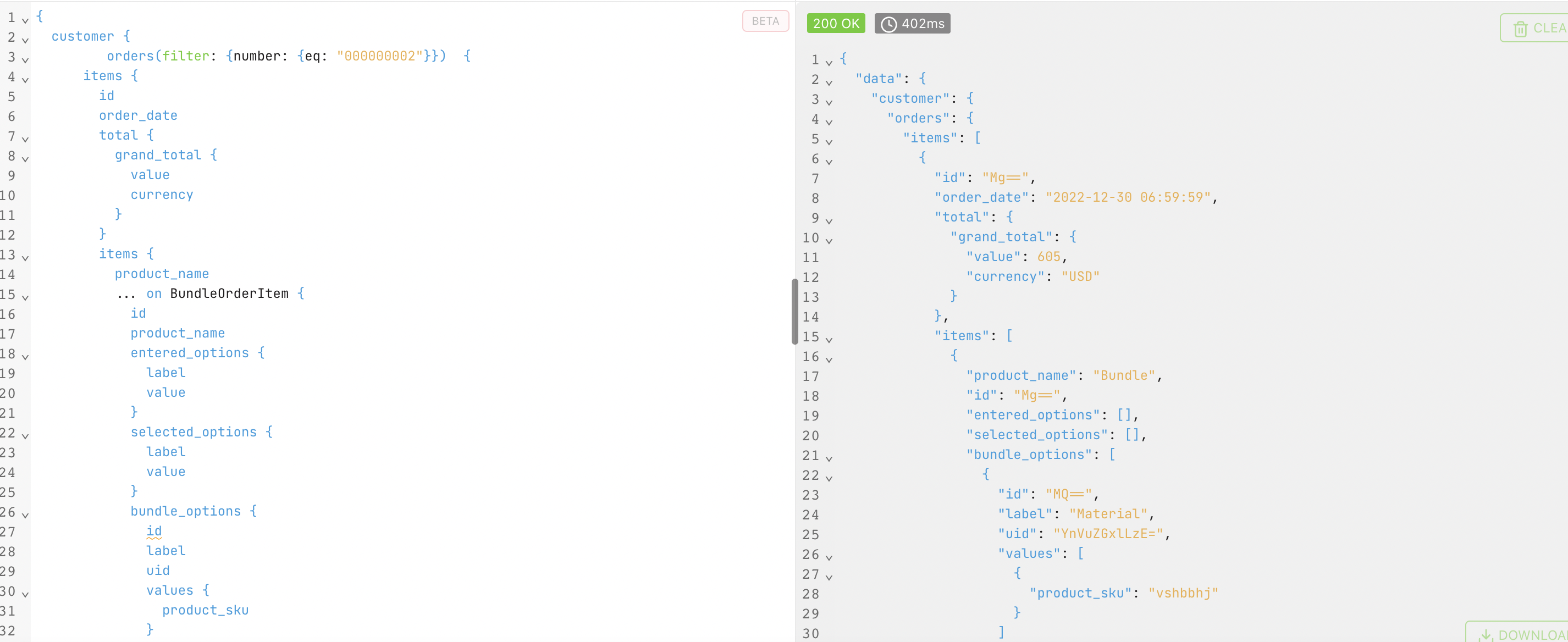 GraphQl customer order fatal error in Enterprise version · Issue #36682 · magento/magento2 · GitHub
