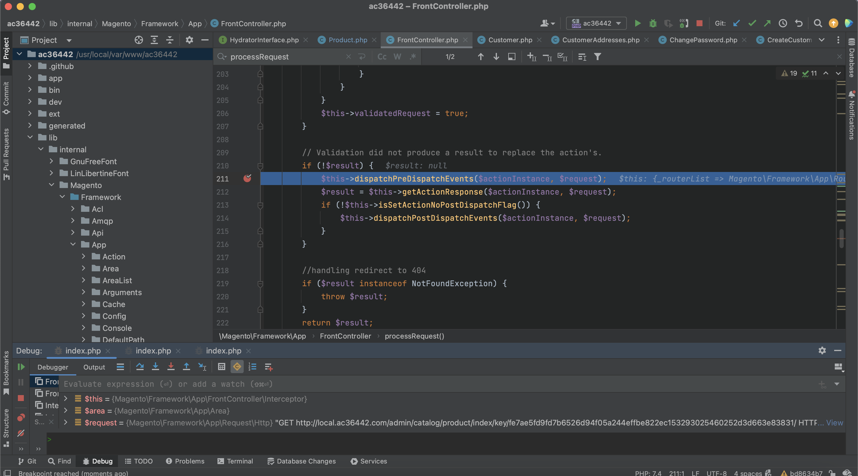Performance inefficiency of calling `controller_action_predispatch` events twice on pages with ...
