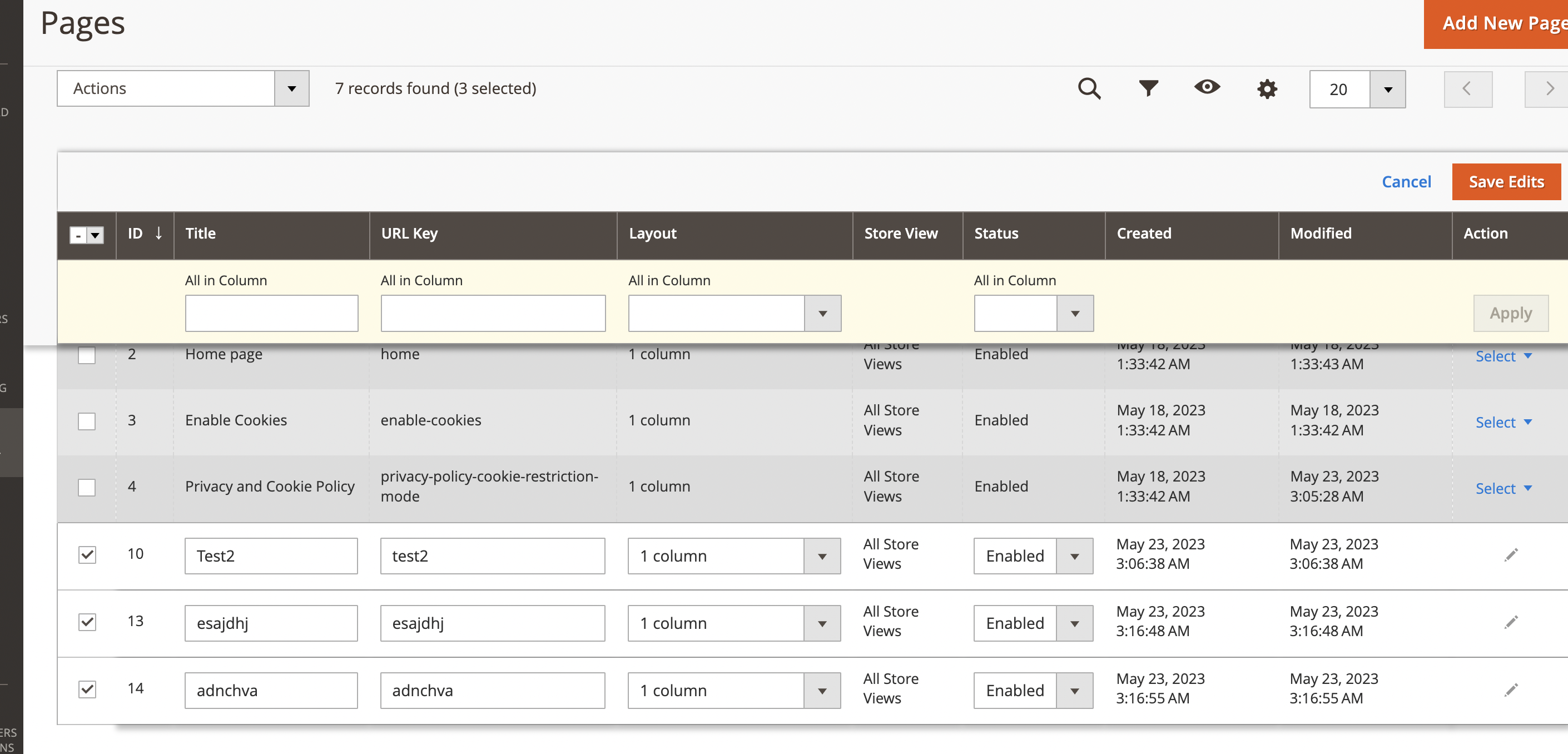 CMS Page && CMS Block edit save error · Issue #37525 · magento/magento2 · GitHub
