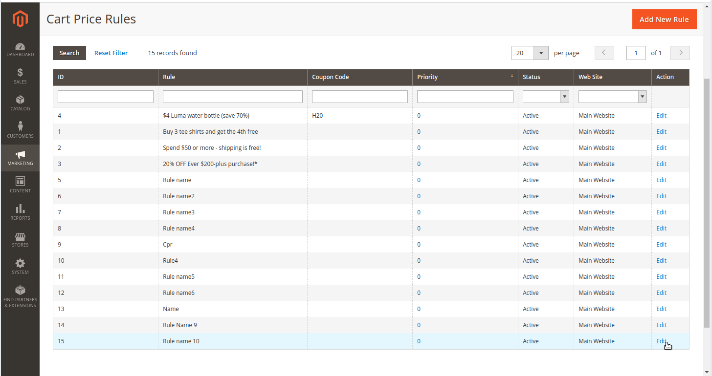 Cart Price Rule Page disappeared · Issue #26353 · magento/magento2 · GitHub