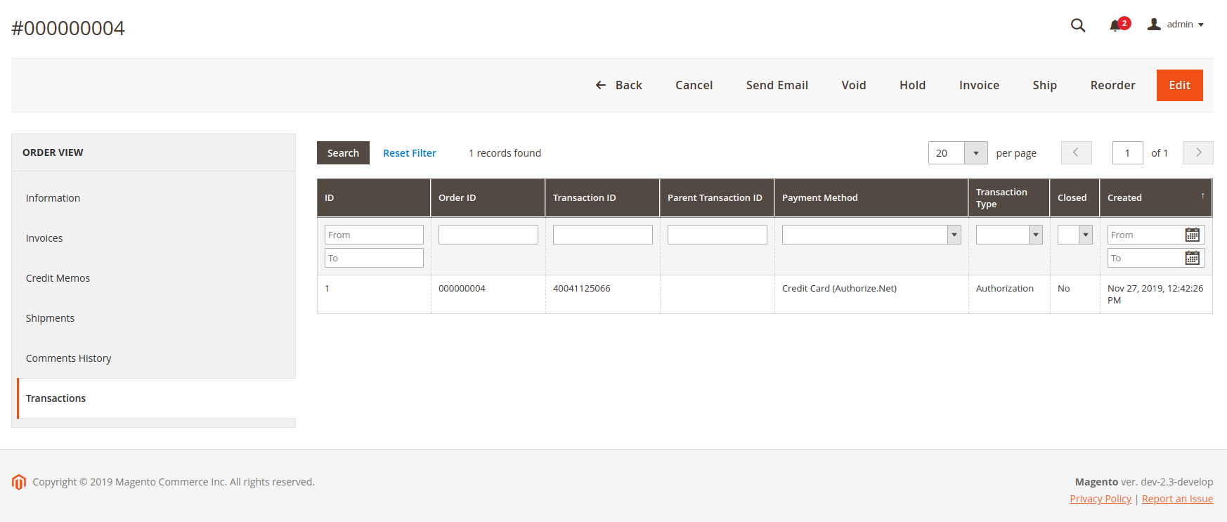 Authorize.net Auth & Capture not Capturing · Issue #25768 · magento/magento2 · GitHub