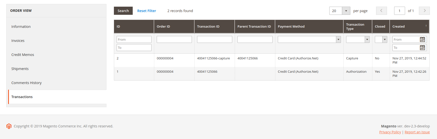 Authorize.net Auth & Capture not Capturing · Issue #25768 · magento/magento2 · GitHub