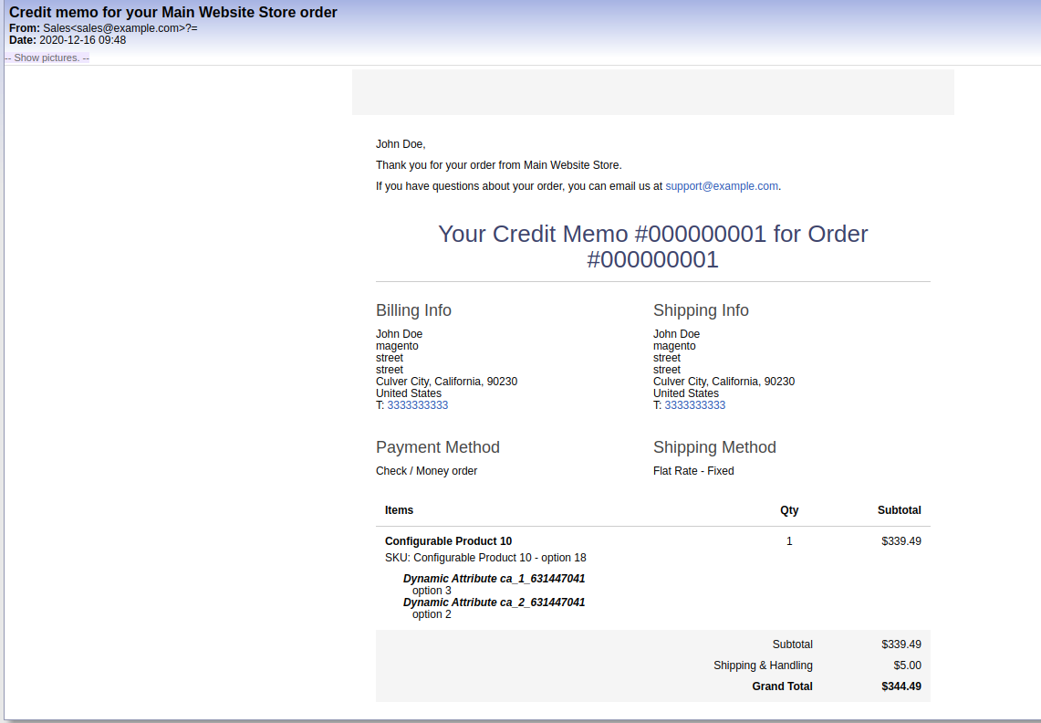 Error stopping credit memo email sending · Issue #30380 · magento/magento2 · GitHub
