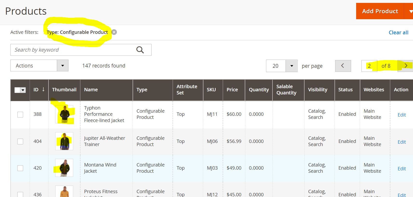 Admin Product Dashboard Pagination is broken · Issue #33493 · magento/magento2 · GitHub