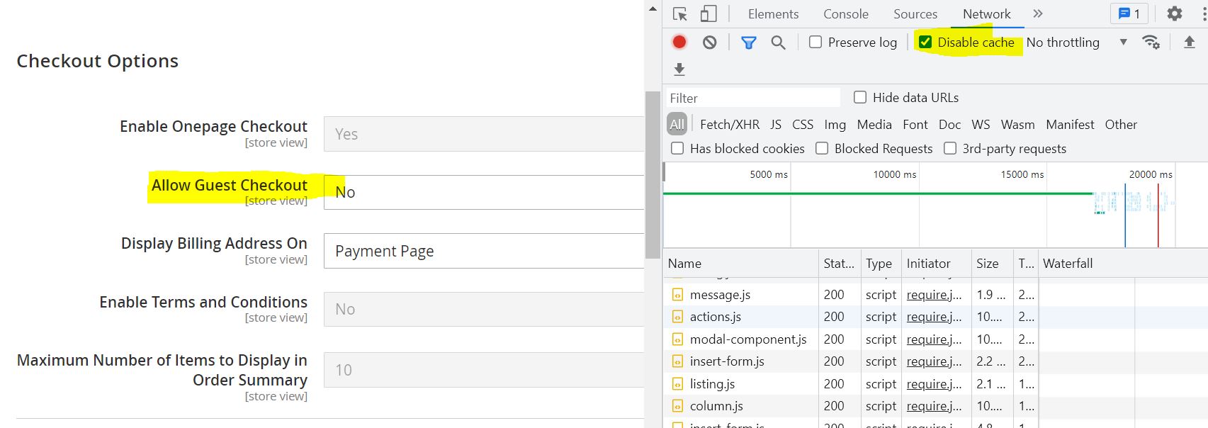 Magento is still caching, even when cache is disabled · Issue #34083 · magento/magento2 · GitHub